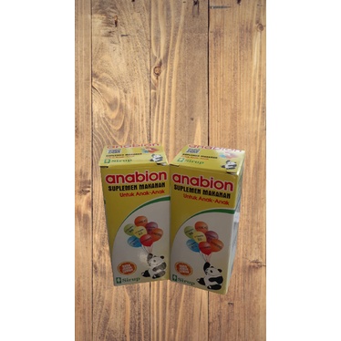 Jual ANABION SYR 60ML SUPLEMEN MAKANAN ANAK | Shopee Indonesia