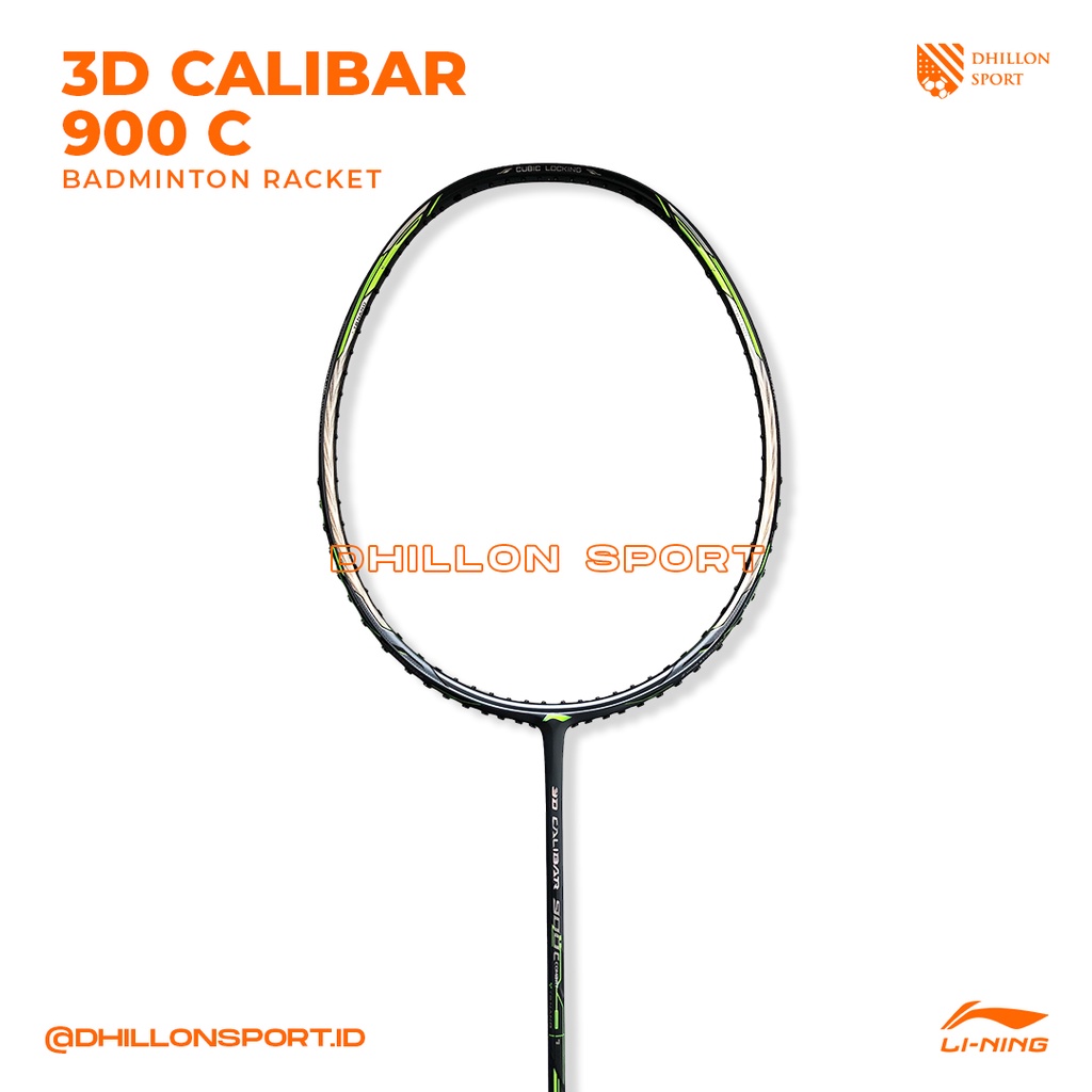 Jual Raket Lining 3D Calibar 900B 900C 900I 900 Boost Combat Instinct ...