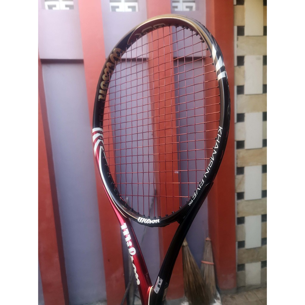 Jual Preloved Bekas Raket Tennis Tenis Wilson BLX Khamsin Five FX ...