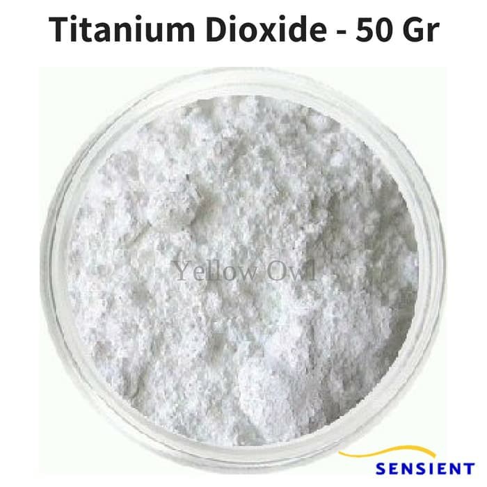 Jual Titanium Dioxide Pharmaceutical Grade - 50 Gram | Shopee Indonesia