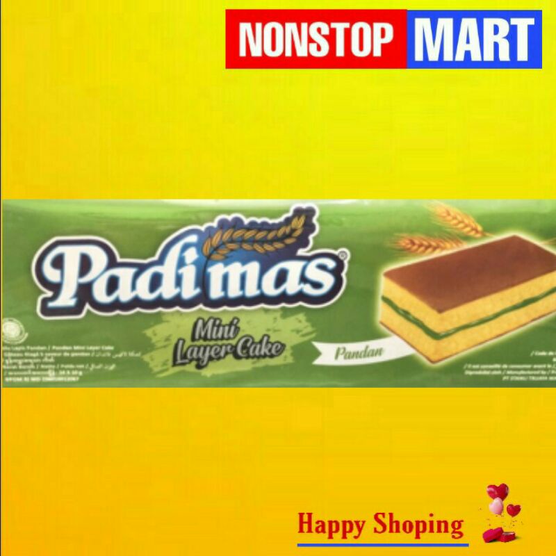 Jual PADIMAS mini layer cake 1 pack isi 24 pcs 10gr | Shopee Indonesia