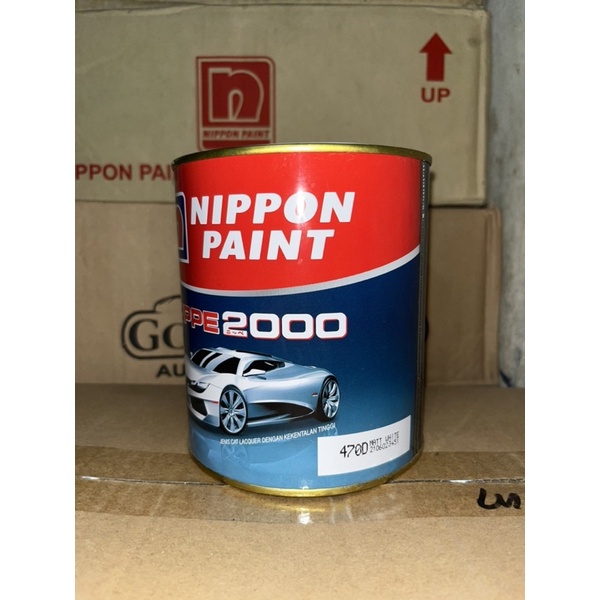 Jual Cat Duco Nippe 2000 470D White Doff Putih Dop 1 Liter | Shopee ...