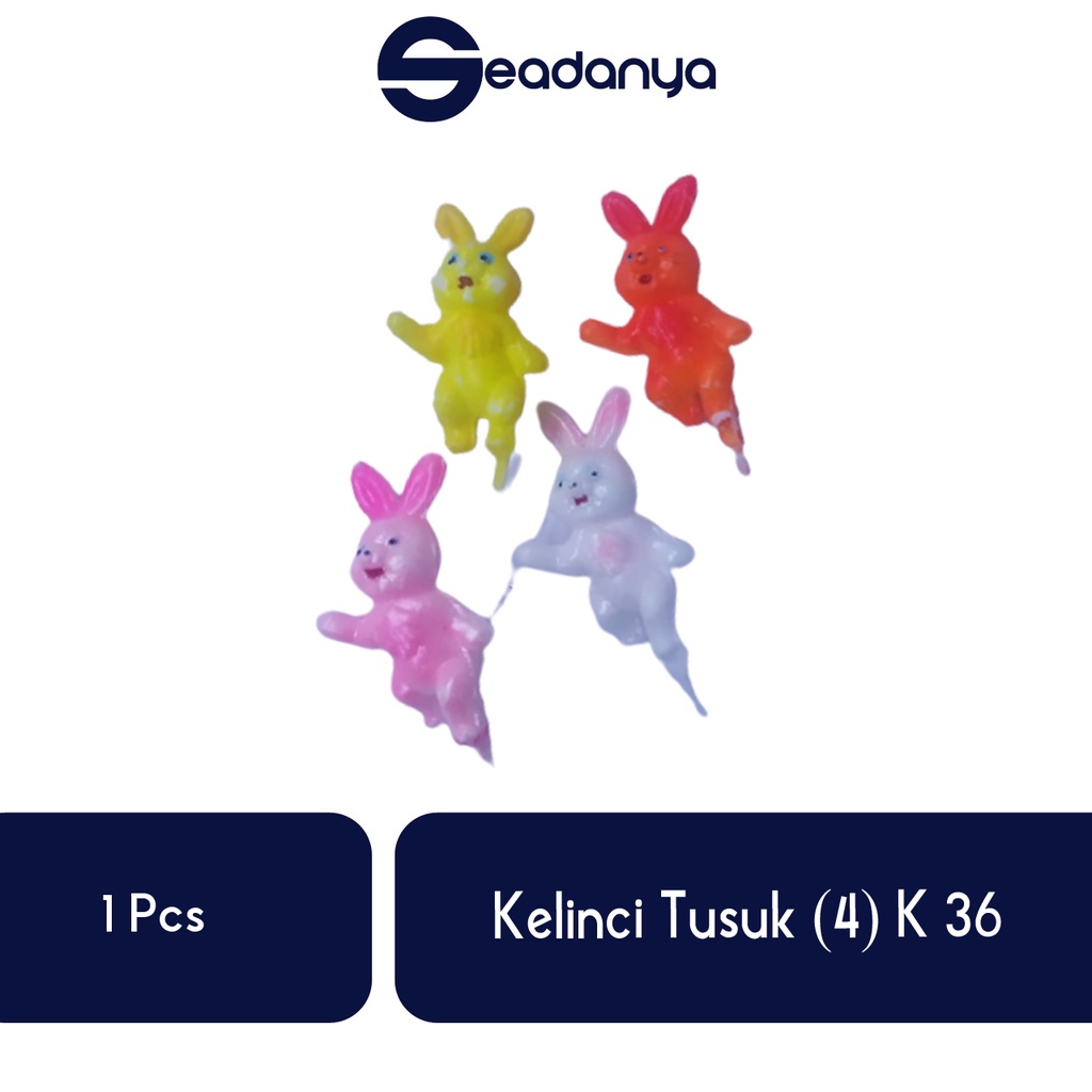 Jual Kelinci Tusuk (4) K36/Kelinci Tusuk/Mainan Kelinci Tusuk/Aksesoris ...