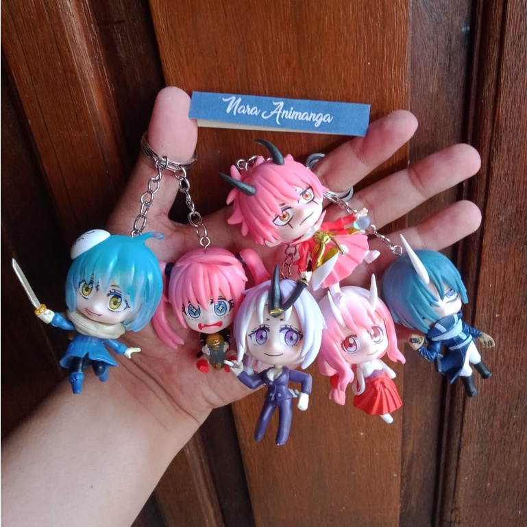 Jual Nara Animanga Action Mini Figure Gantungan Kunci Motor Mobil Anime ...