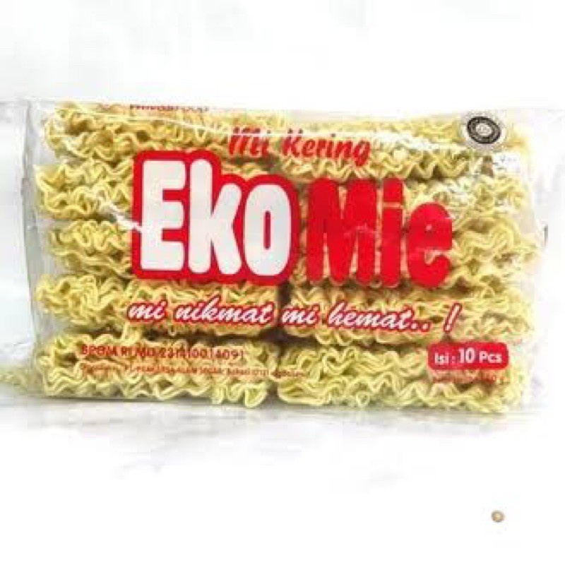 Jual EkoMie Mie Kering Eko Mie 600Gr 1 PCS | Shopee Indonesia