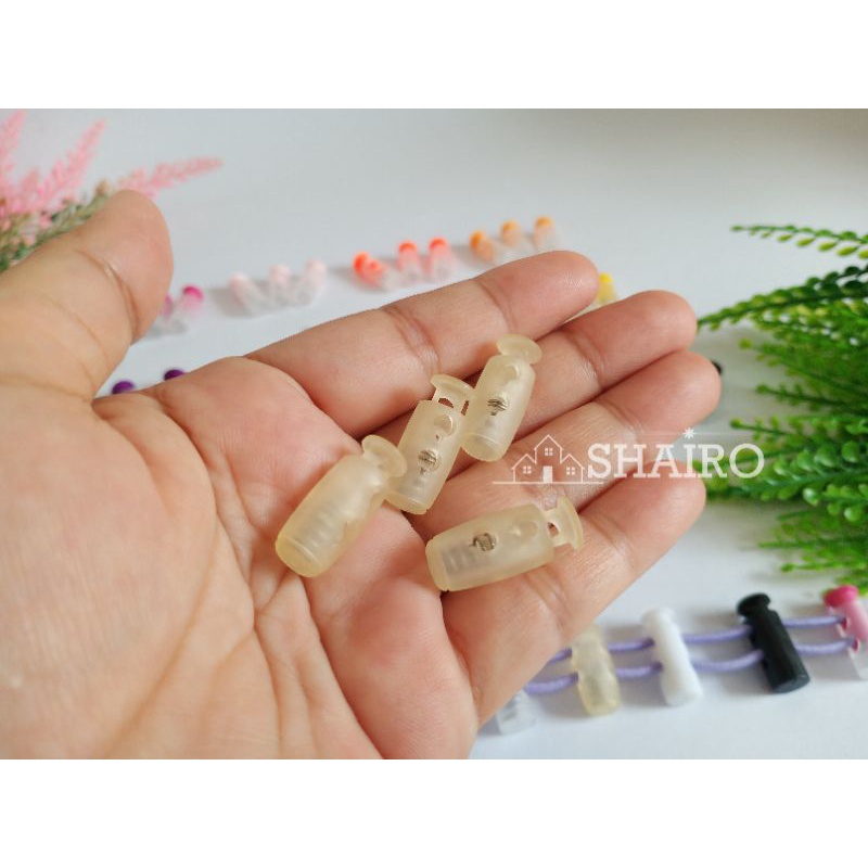 Jual Stopper Tabung Tali Dua Lubang / Stoper Botol / Stopper tali ...