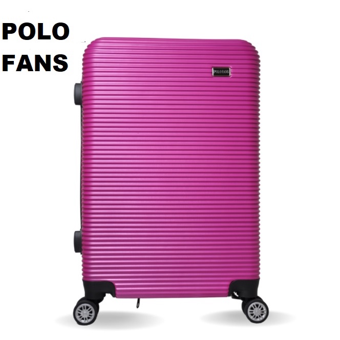 Jual DISKON ONGKIR!! Koper 24 inch Murah Polo Fans 2032 Pink Pucat ...