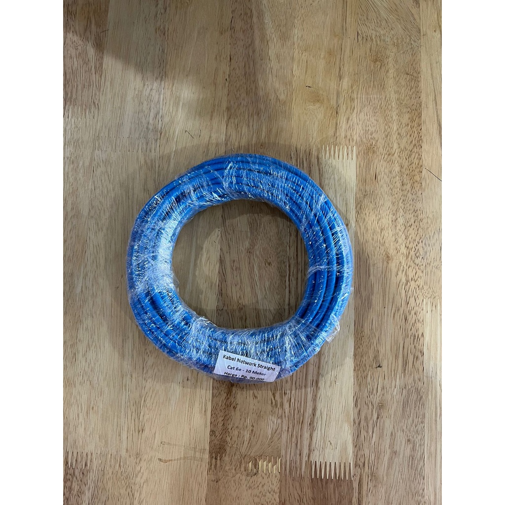 Jual Kabel LAN 10 M RJ45 Gigabit Ethernet Cat6 10 Meter | Shopee Indonesia