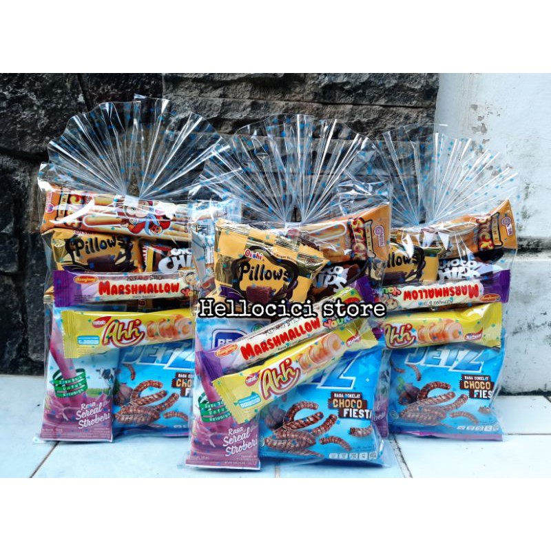 Jual PARCEL BINGKISAN SNACK 5.800 BINGKISAN RAPI SNACK KEMASAN ULANG ...