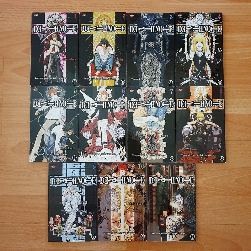 Jual DEATH NOTE MANGA FULL SET! (1-11) | Shopee Indonesia