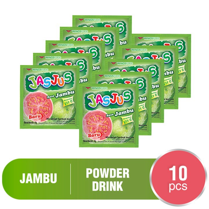 Jual Jasjus Powder Drink Jambu Biji Bag 70 gr | Shopee Indonesia