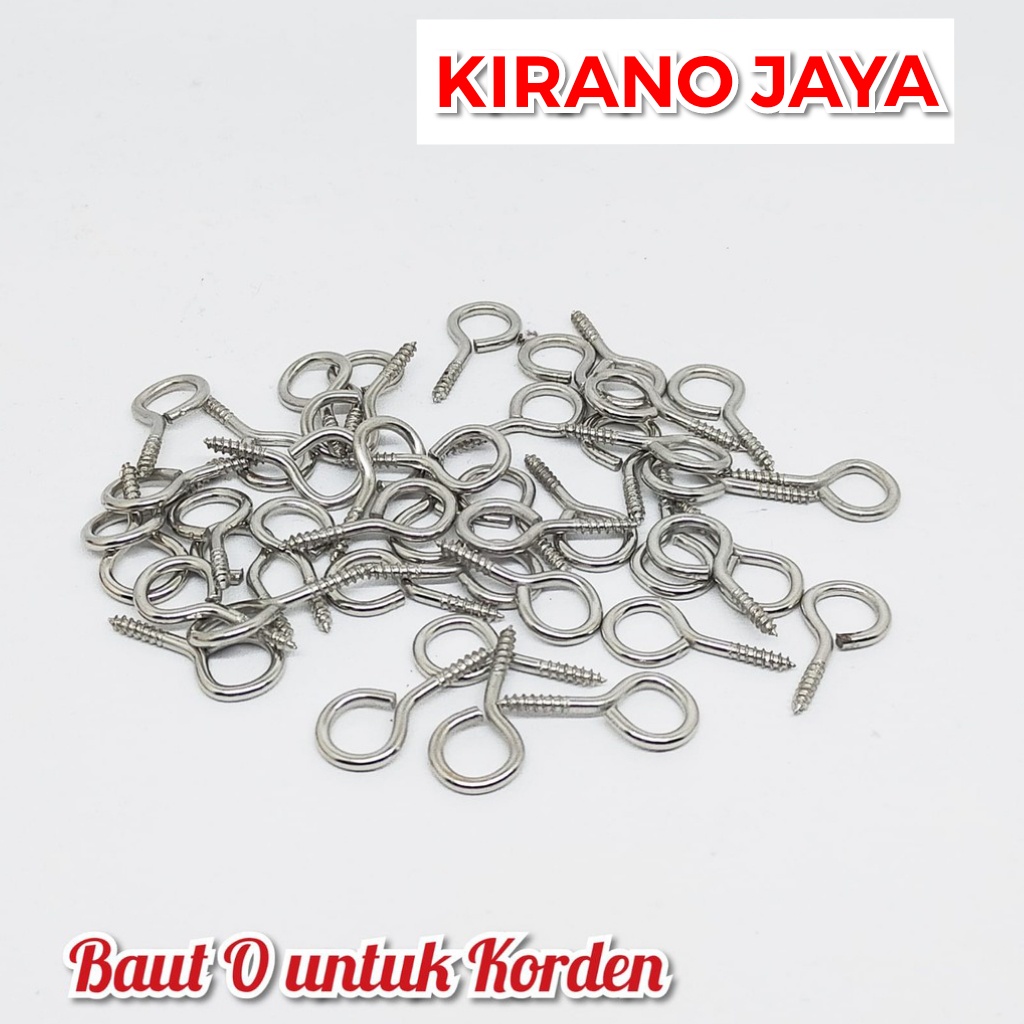 Jual BAUT O DAN PAKU BETON UKURAN 4 UNTUK MENEMPEL TIANG KORDEN DAPUR ...