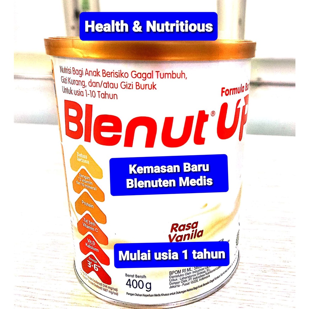 Jual [PROMO TERBATAS] (ED 03 Maret 2026) SUSU BLENUT UP 400 800 UNTUK ...