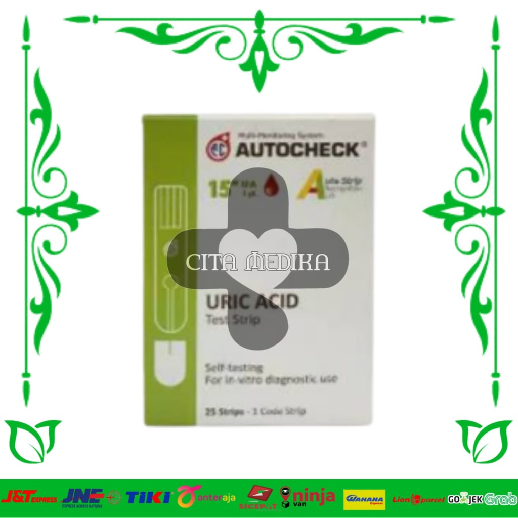 Jual Strip AUTOCHECK Uric Acid / Asam Urat | Shopee Indonesia