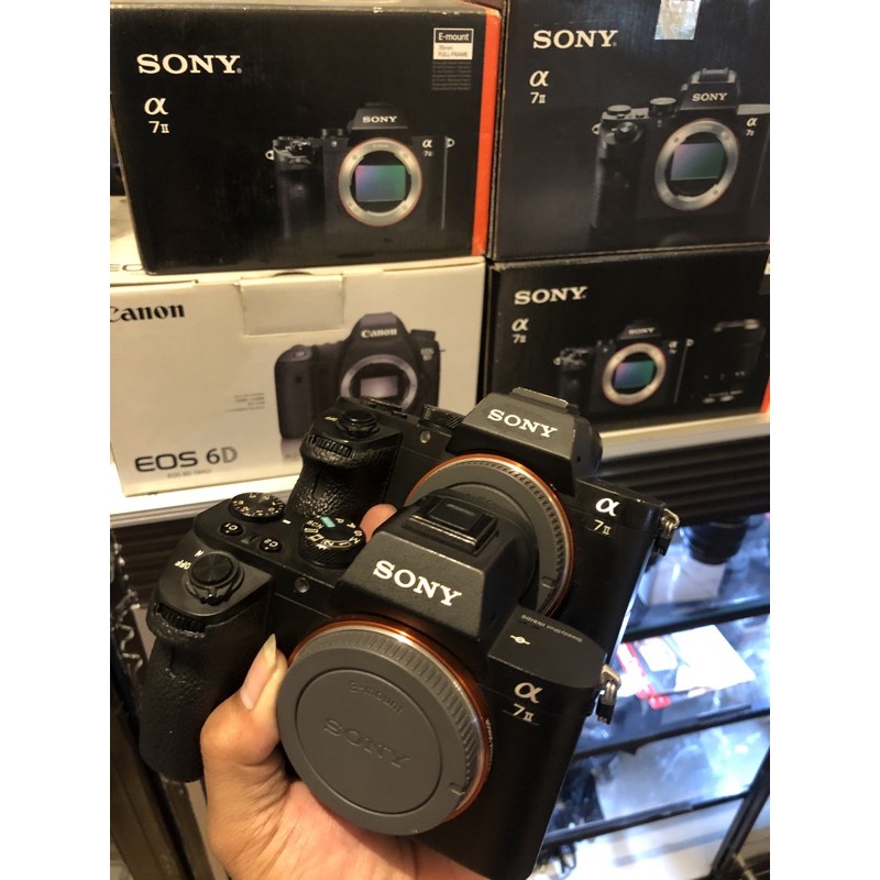 Jual SONY A7II BODY ONLY FULLSET BOX TINGGAL PAKAI MULUS | Shopee Indonesia