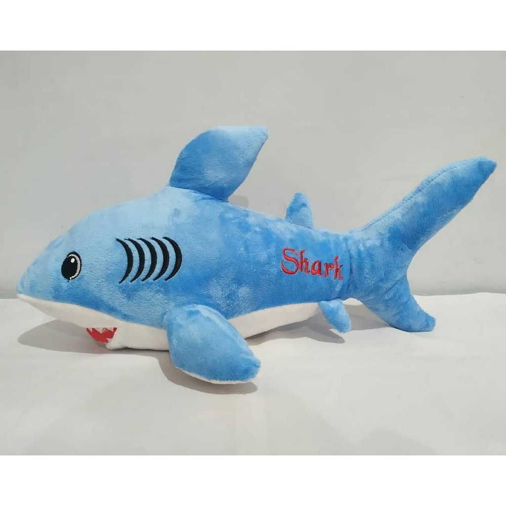 Jual Boneka Ikan Hiu Soft Great White Shark Jumbo | Shopee Indonesia