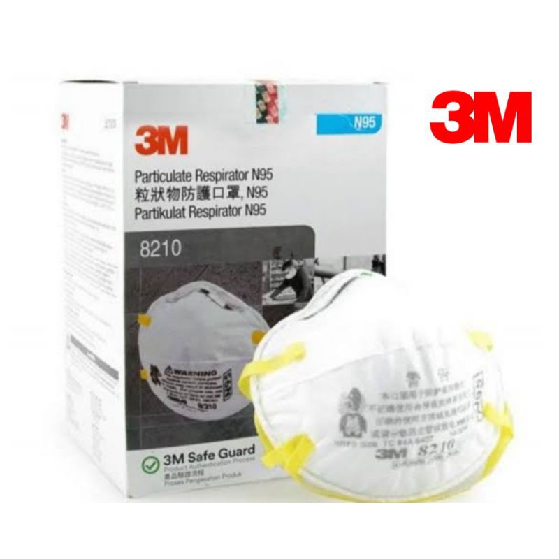 Jual Masker 3M 8210 N95 1Box isi 20pcs | Shopee Indonesia