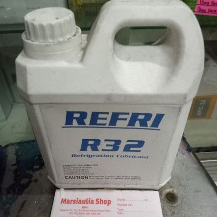 Jual Oli kompresor R32 REFRI 1 liter Refrigeration Lubricant Oil ...