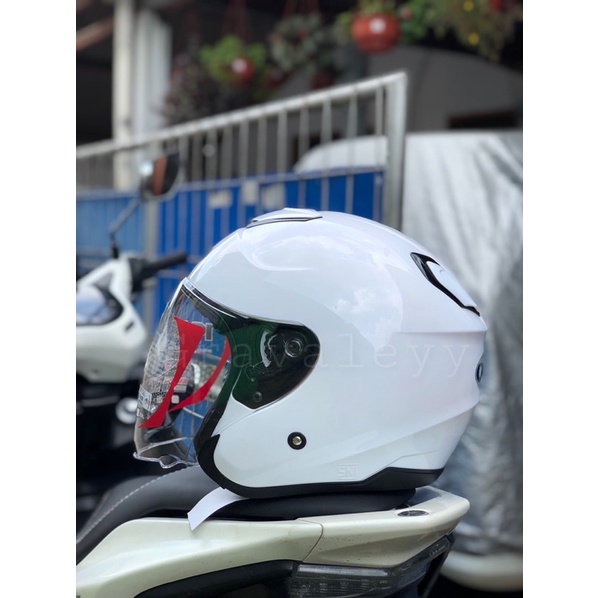 Jual KYT KYOTO PUTIH WHITE PUTIH | Shopee Indonesia