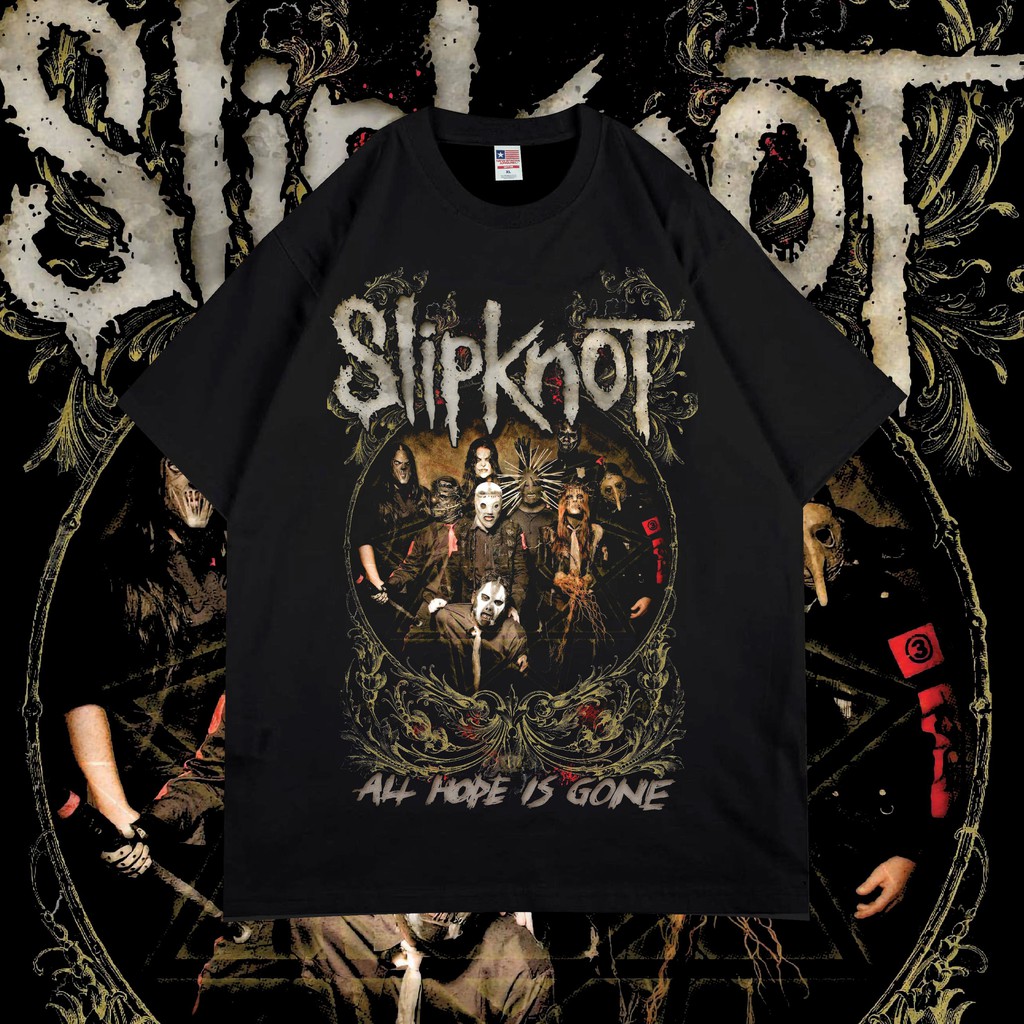 Jual SLIPKNOT ALL HOPE IS GONE VINTAGE BOOTLEG - PREMIUM KAOS | Shopee ...