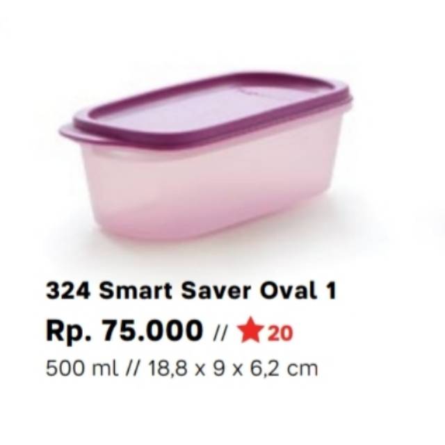 Jual Smart Saver Oval #1 Toples Snack Makanan | Shopee Indonesia