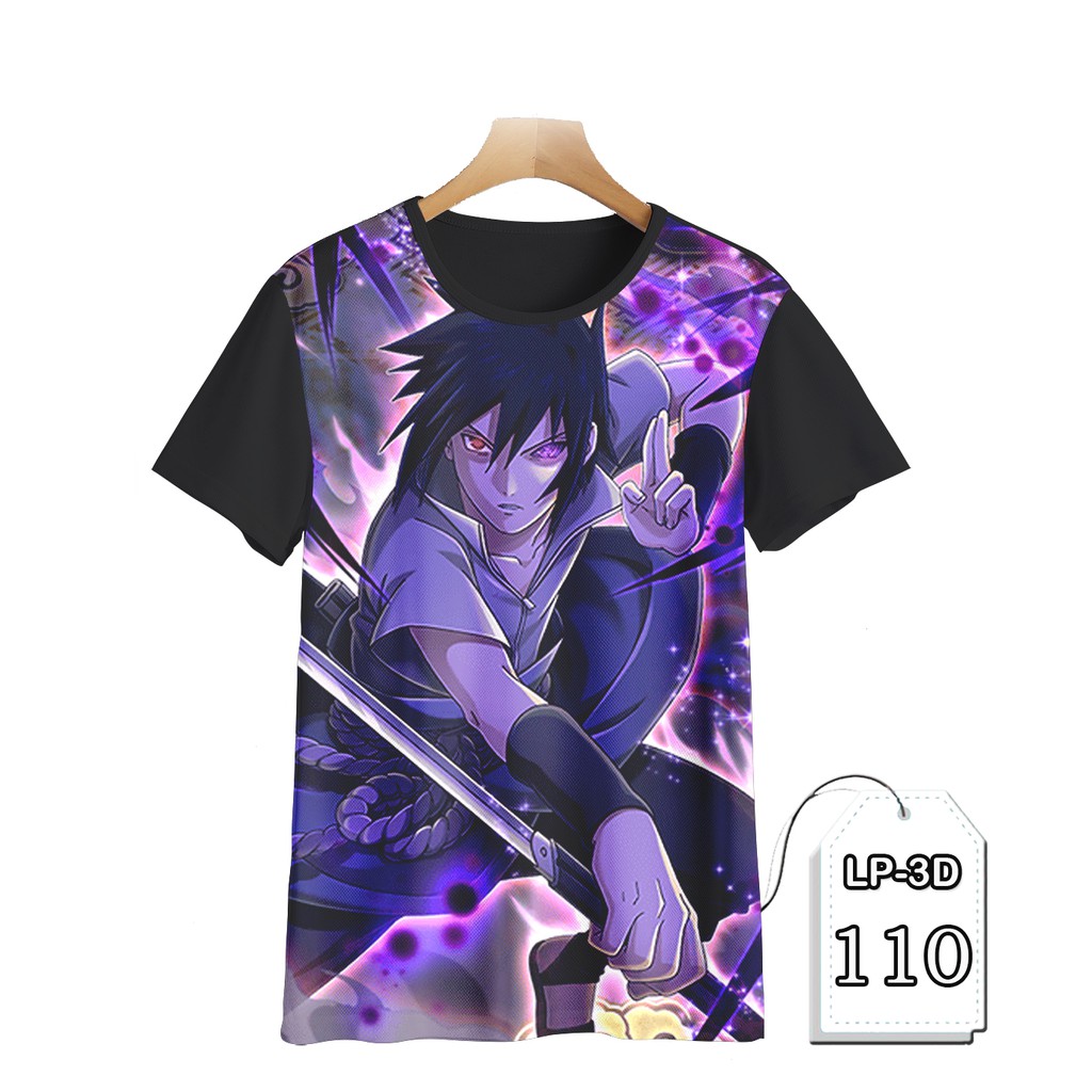 Jual Baju Naruto Sasuke Uchiha Printing 3D Baju Anime Anak dan Dewasa # ...