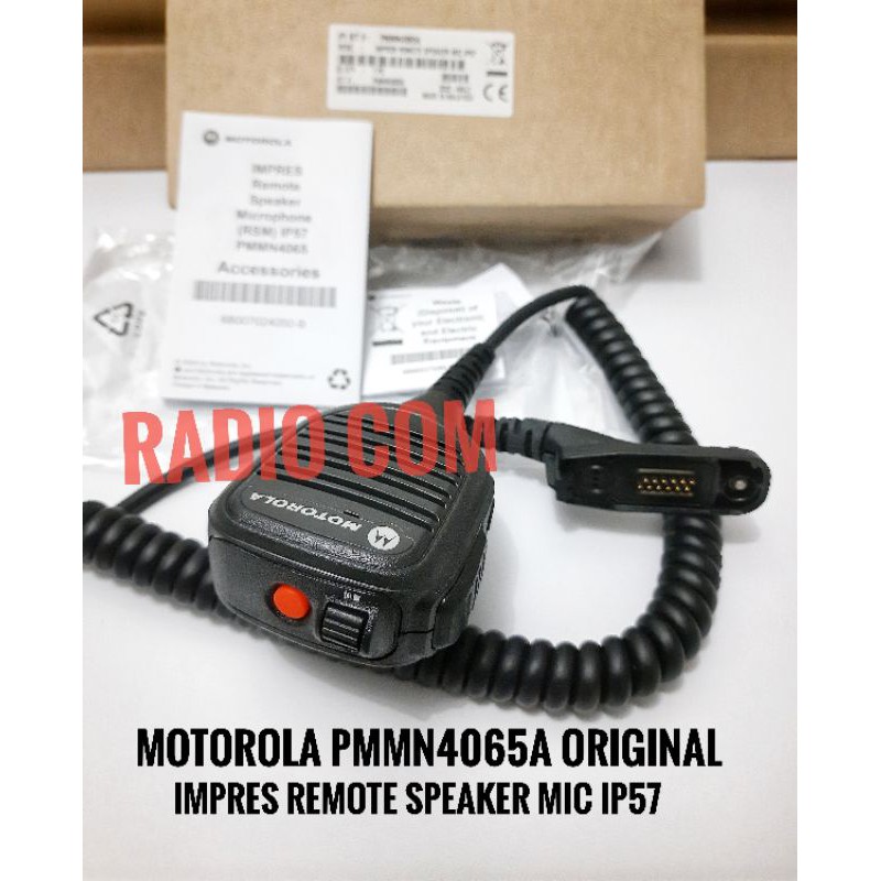 Jual HAND MIC HT MOTOROLA APX1000 ATS 2500i XIR P8668i P9260 XIR P8620 ...