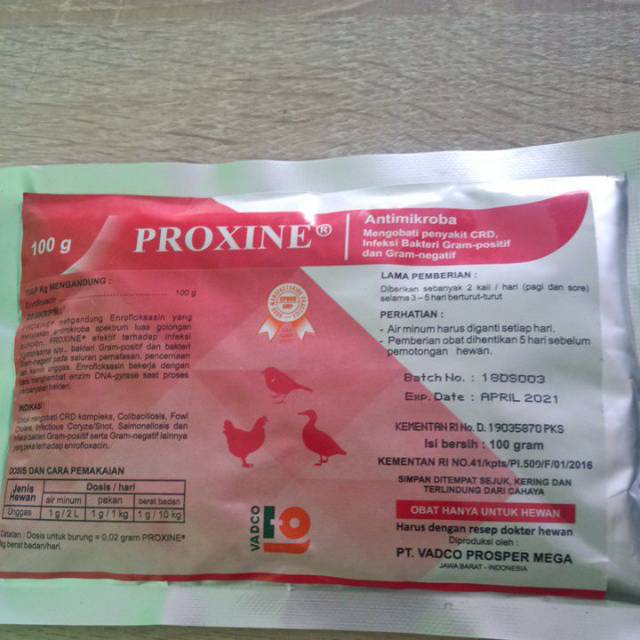 Jual obat CRD dan bakteri pada unggas (Proxine) | Shopee Indonesia