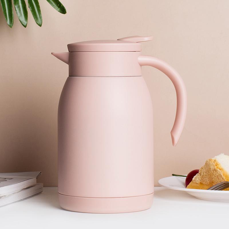 Jual 【ZEN】Termos Air Panas Dingin Bahan Stainless Luar Plastik Vacuum ...