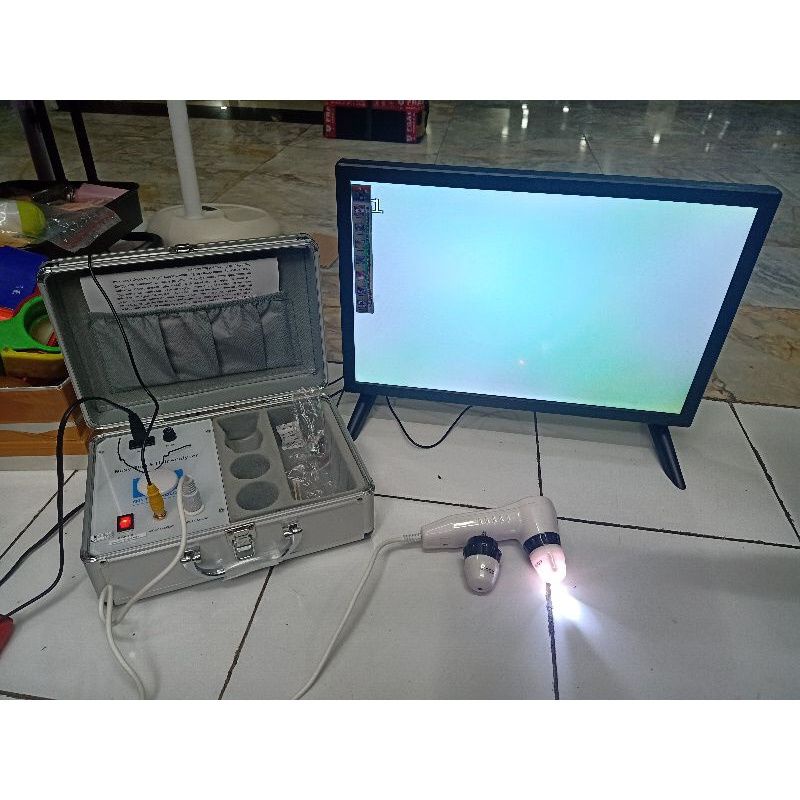 Jual FACE and hair digital skin analyzer lcd skin tes kulit 19 inc ...