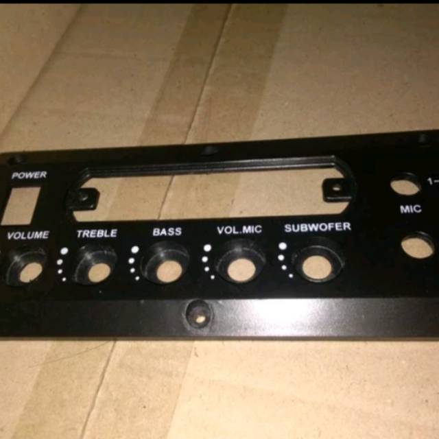 Jual panel Tone control speaker aktif lengkap lubang mp3 | Shopee Indonesia
