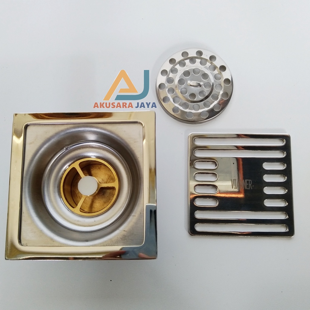 Jual Saringan Kamar Mandi / Saringan Got / Floor Drain Katup - Model Garis | Shopee Indonesia