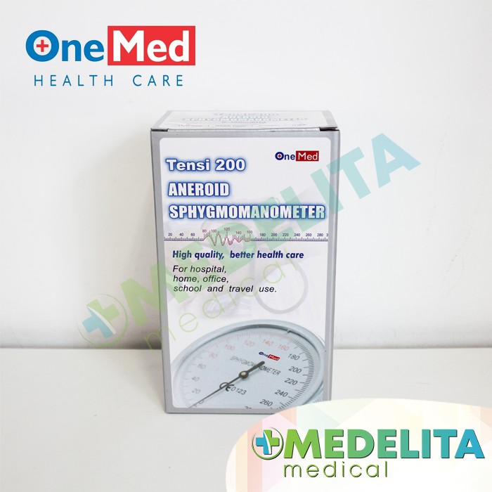 Jual Tensimeter Aneroid 200 / Tensimeter Manual - ONEMED | Shopee Indonesia