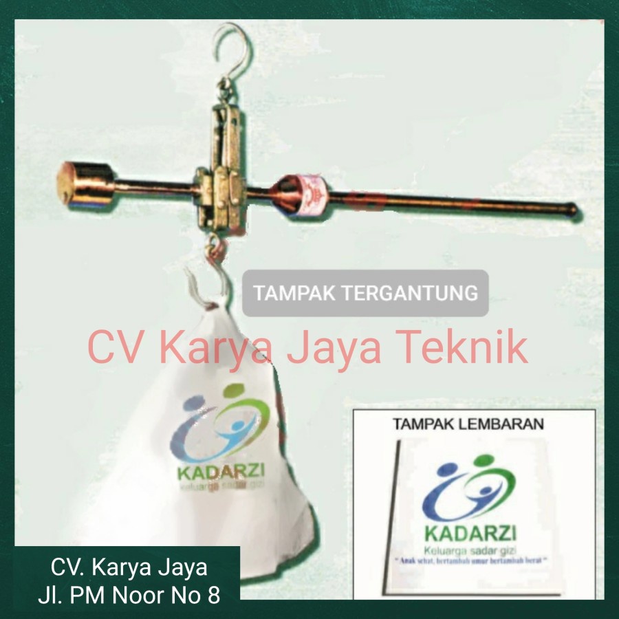 Jual Timbangan Posyandu Budi / Timbangan Dacin Balita 25 Kg | Shopee ...