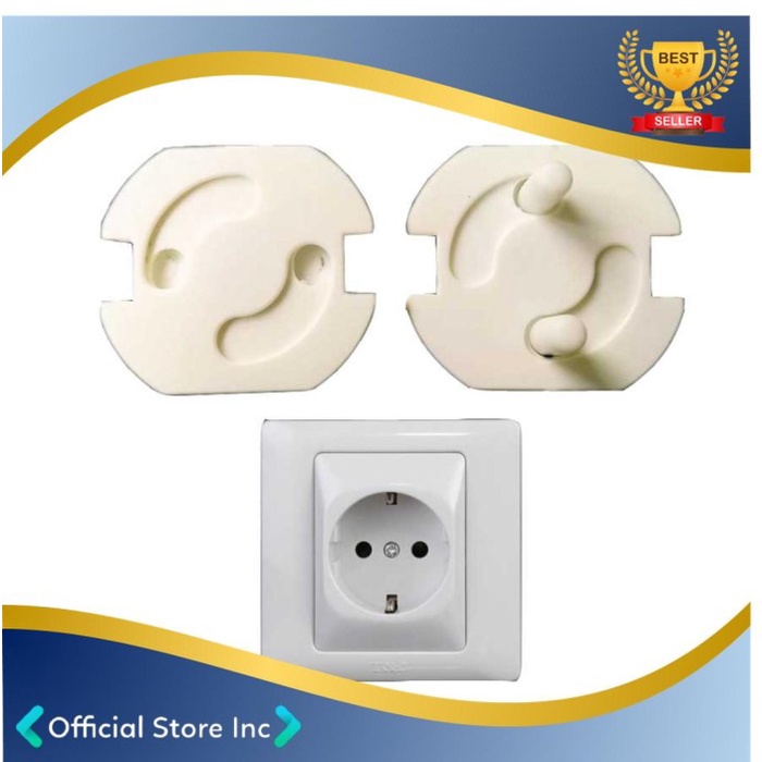 Jual Penutup Colokan Listrik Pengaman Stop Kontak EU Jangkauan Anak ...