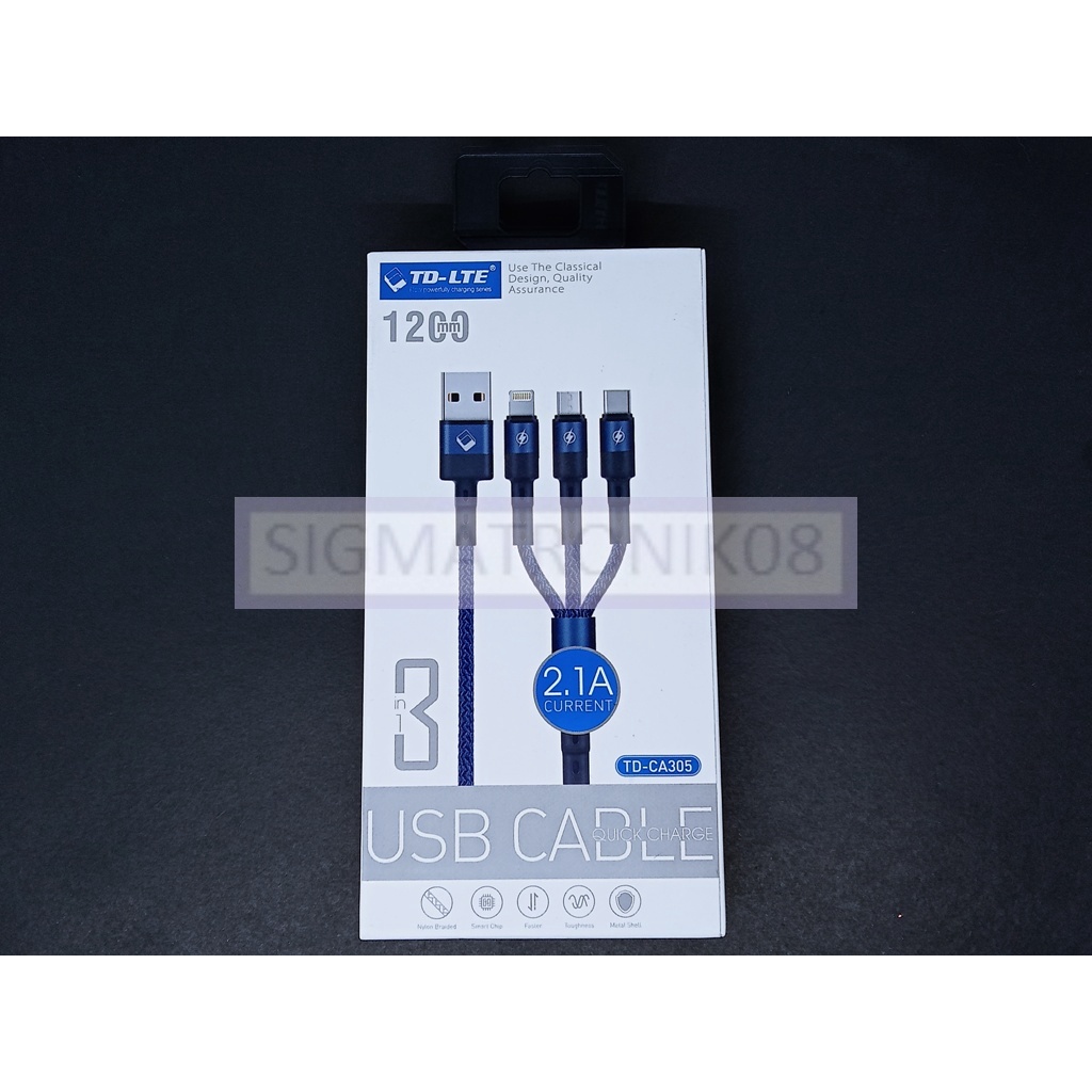 Jual KABEL DATA 3IN1 | Shopee Indonesia