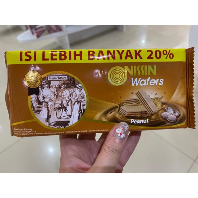 Jual Nissin Wafers Coklat Strawberry Vanila Keju Snack Cemilan Wafer ...