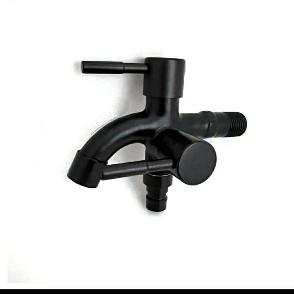 Jual Keran air Shower Cabang 2 SUS 304 / Keran Tembok Kamar Mandi 20BL ...