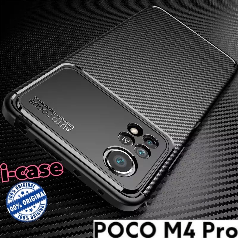 Jual Poco M4 Pro 4G Carbon Style Soft Case Xiaomi Poco M4 Pro | Shopee ...