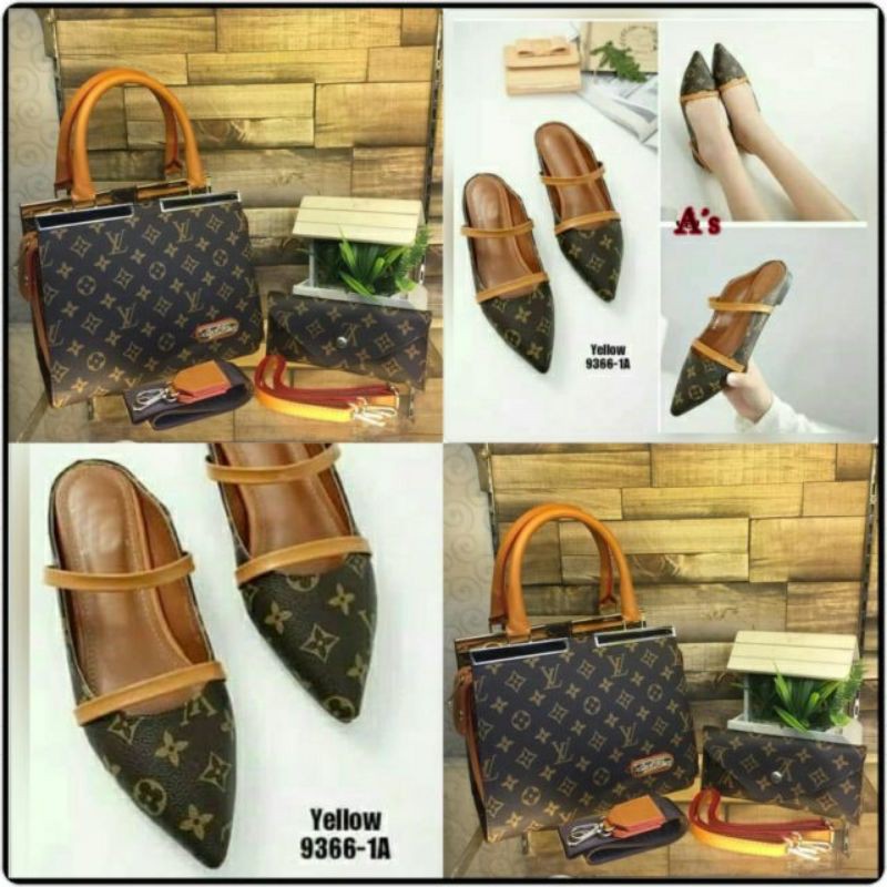 Jual SEPAKET TAS DAN SEPATU SIZE 36 SAMPAI 40 Set L* Behel & Bp 1 set 1 ...