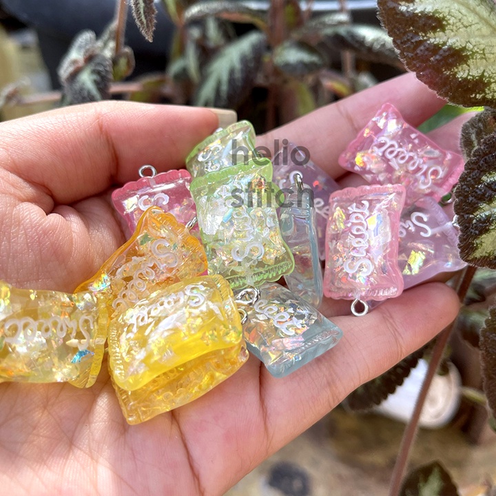 Jual 1 pcs Charm Liontin Resin PERMEN MANISAN | Shopee Indonesia
