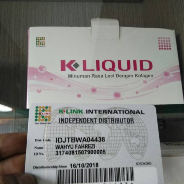 Jual K-link Liquid Minuman Rasa Leci Dengan Kolagen 1 Box Isi 10 Botol ...