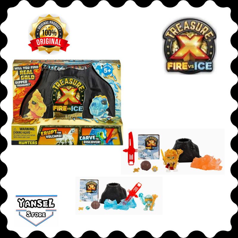 Jual Treasure X Fire vs Ice Hunter Pack | Shopee Indonesia