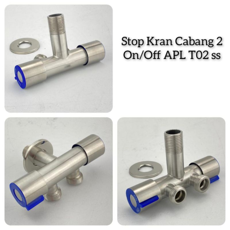 Jual Stop kran cabang ( 2 ON, OF ) / Kran cabang 2 fungsi | Shopee ...