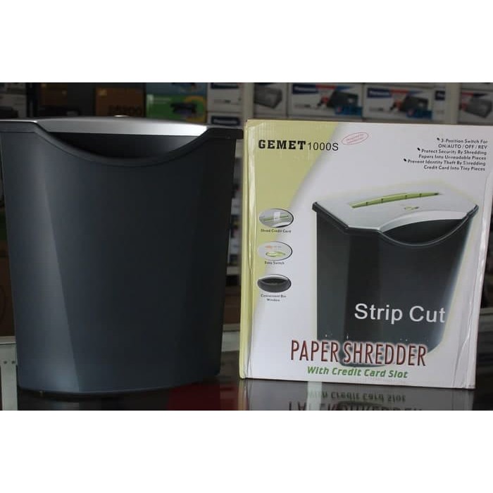 Jual Mesin Penghancur Kertas Gemet 1000S Paper Shredder Penghancur ...