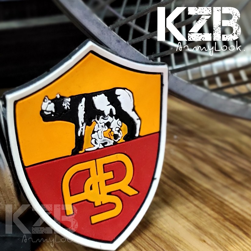 Jual Patch Rubber Velcro AS ROMA | Shopee Indonesia