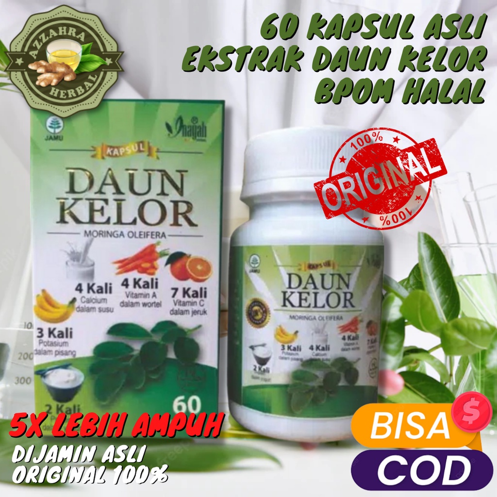 Jual Keloreena Kapsul Daun Kelor Berkualitas Asli Original / Ekstrak ... Jual Keloreena Kapsul Daun Kelor Berkualitas Asli Original / Ekstrak ...