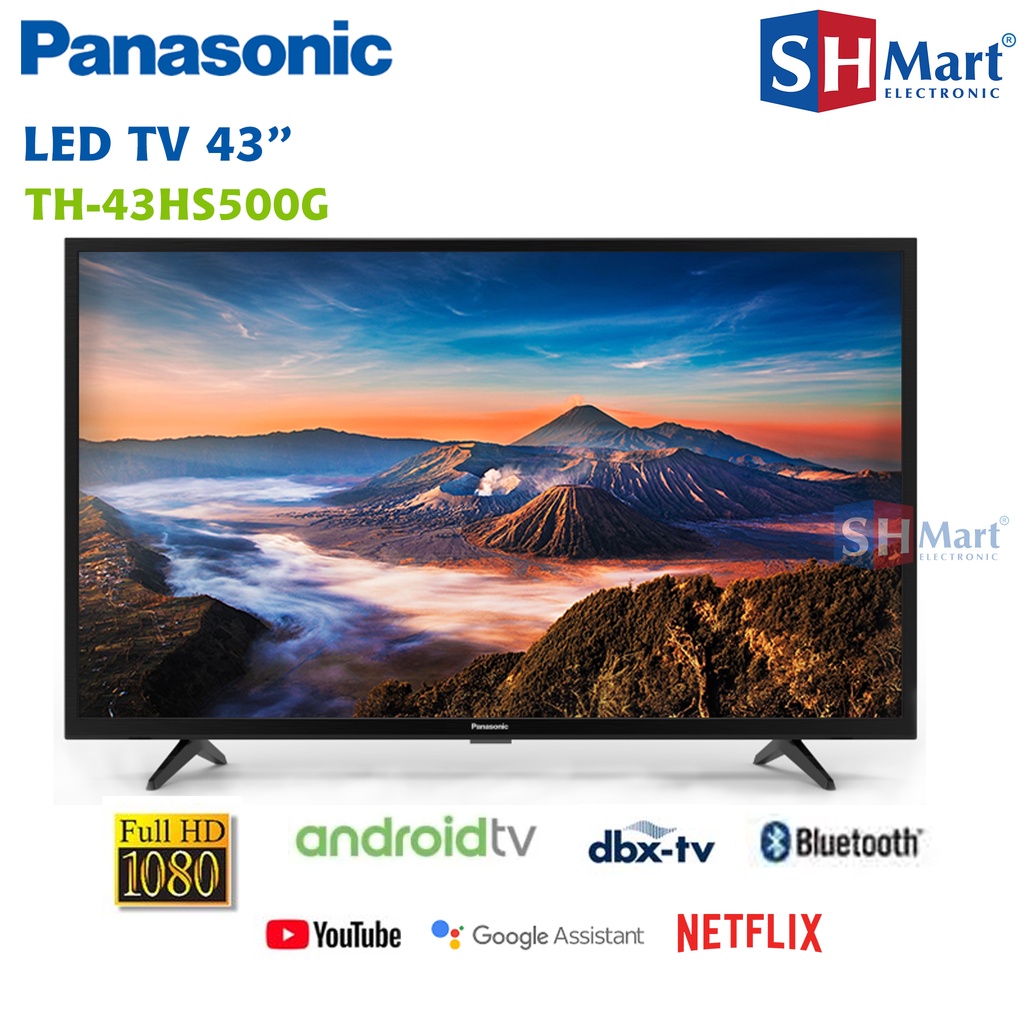 Jual TV PANASONIC 43 INCH TH-43NS500G / 43NS500 SMART ANDROID DIGITAL ...