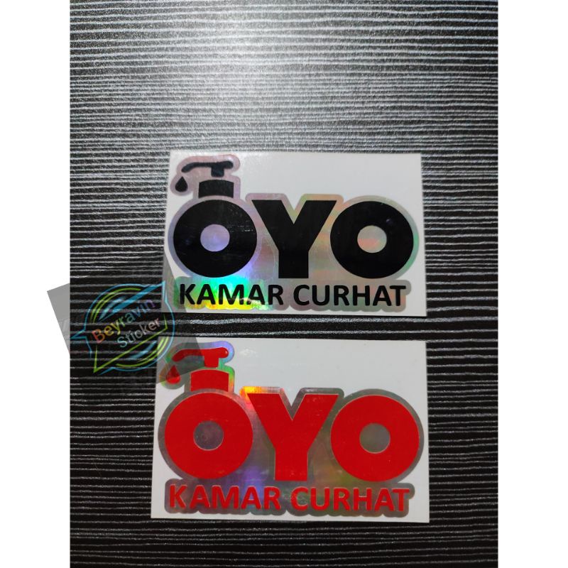 Jual STICKER OYO KAMAR CURHAT CUTTING | Shopee Indonesia
