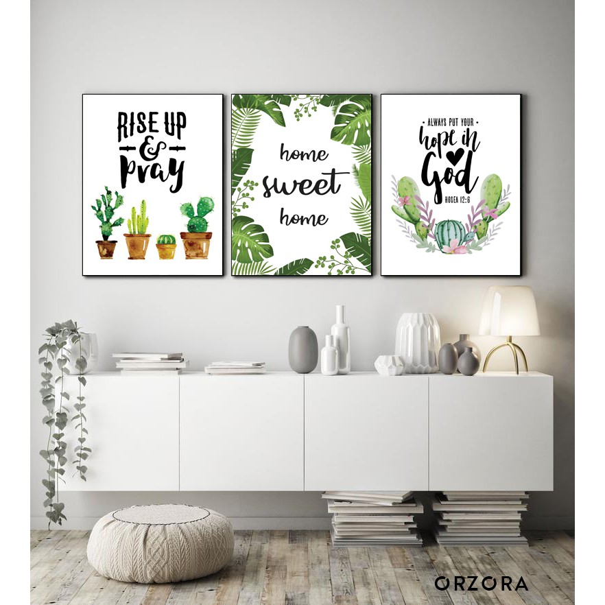 Jual Poster Rohani Kristen / Dekorasi Rumah /Poster Inspirasi(AP30004 ...